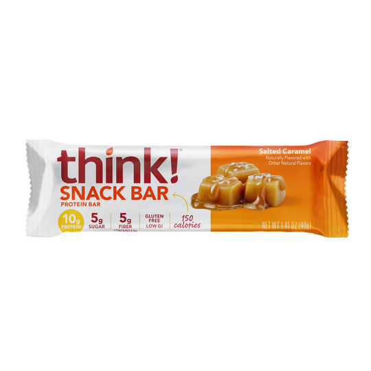 think! Protein Snack Bar, Salted Caramel – Think Products